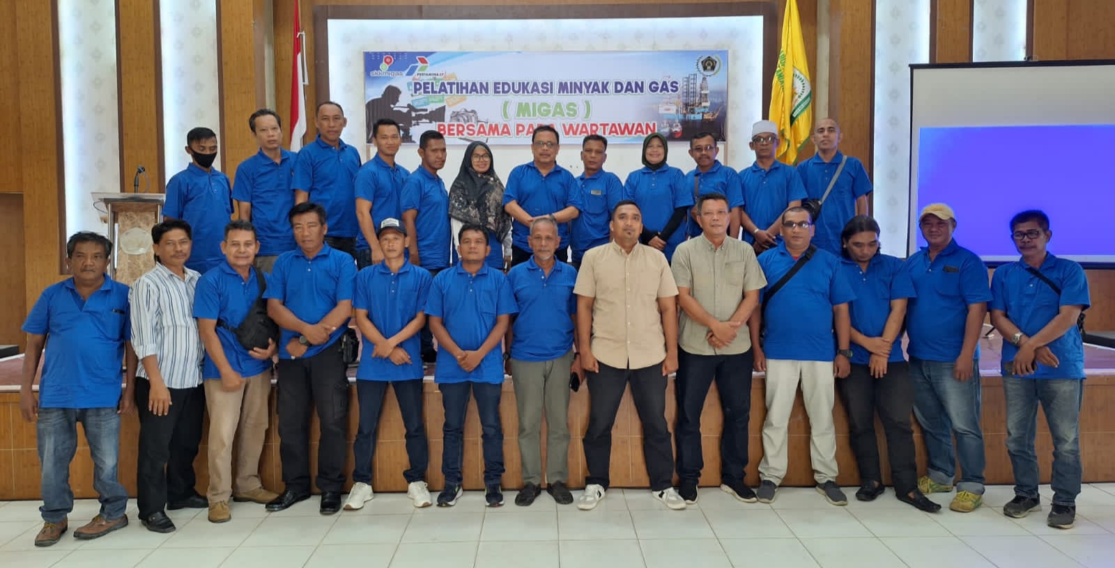 Bekerjasama dengan PWI, Pertamina EP Rantau Field Gelar Pelatihan ...