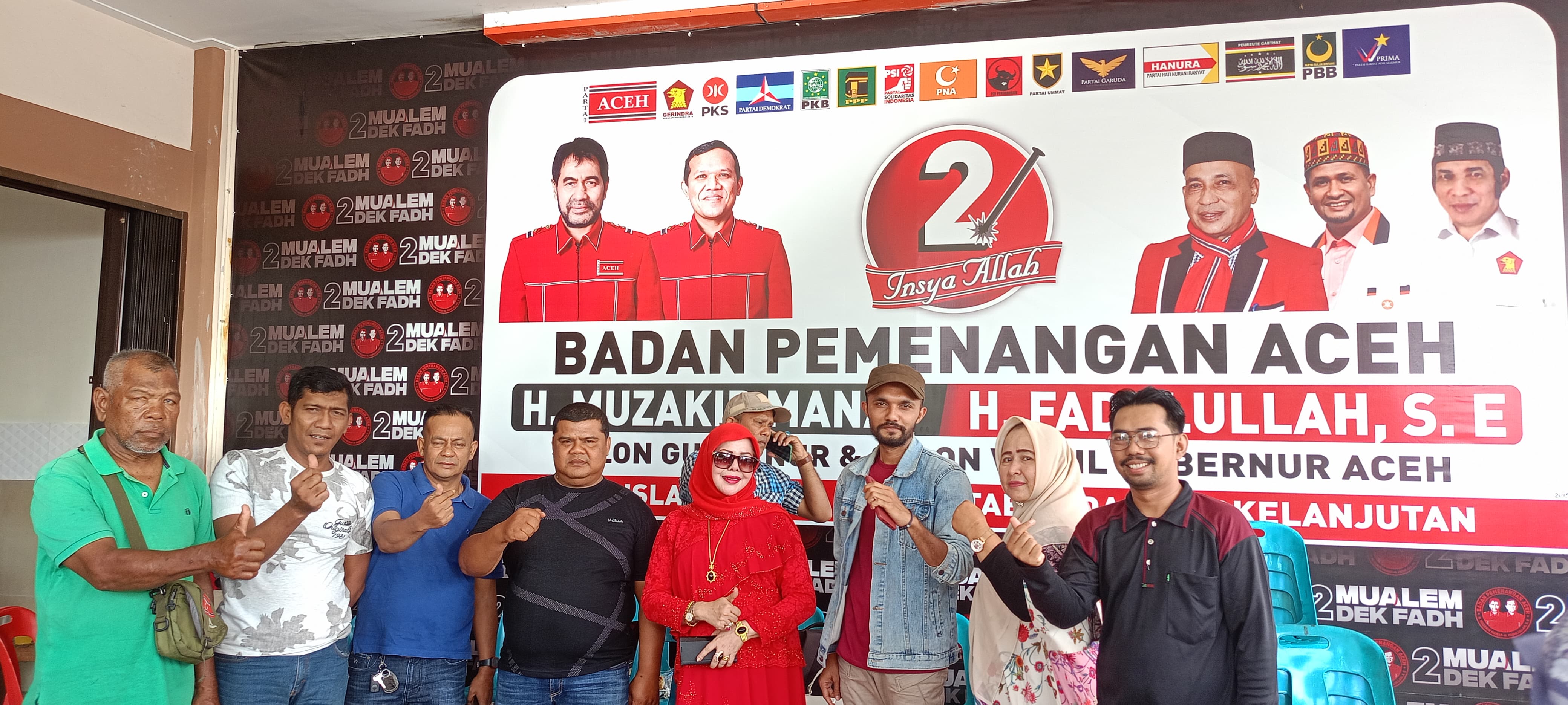 BPA Mualem - Dek Fadh Menggelar Peusijuek dan Santuni Anak Yatim - Sumber : habateras.com ...