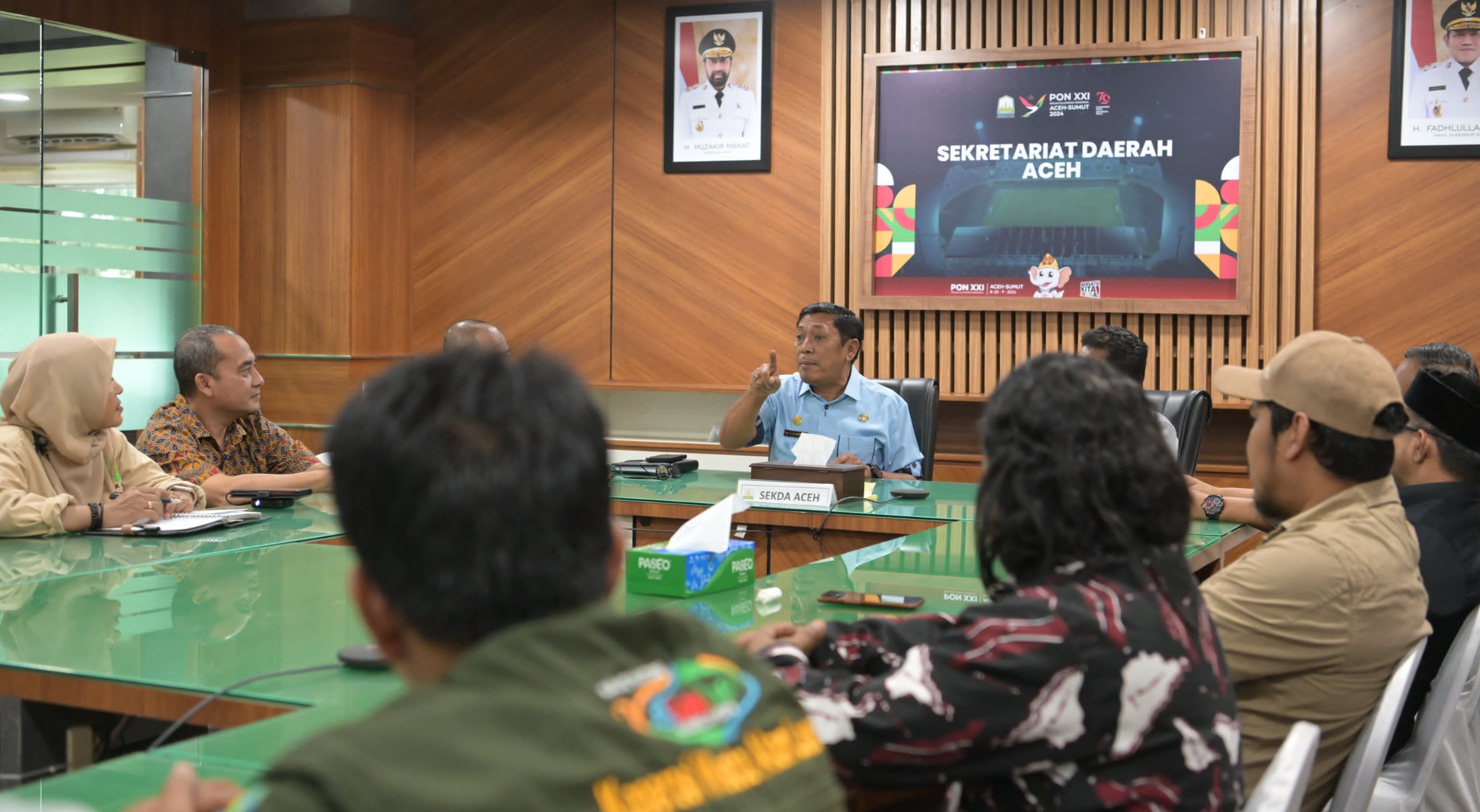 Plt Sekda Alhudri Terima Silaturahmi Masyarakat di Sekitar TNGL ...