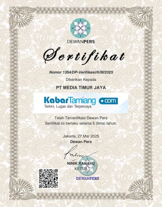 KabarTamiang.com Resmi Terverifikasi Administrasi dan Faktual Dewan Pers - Sumber : habateras ...